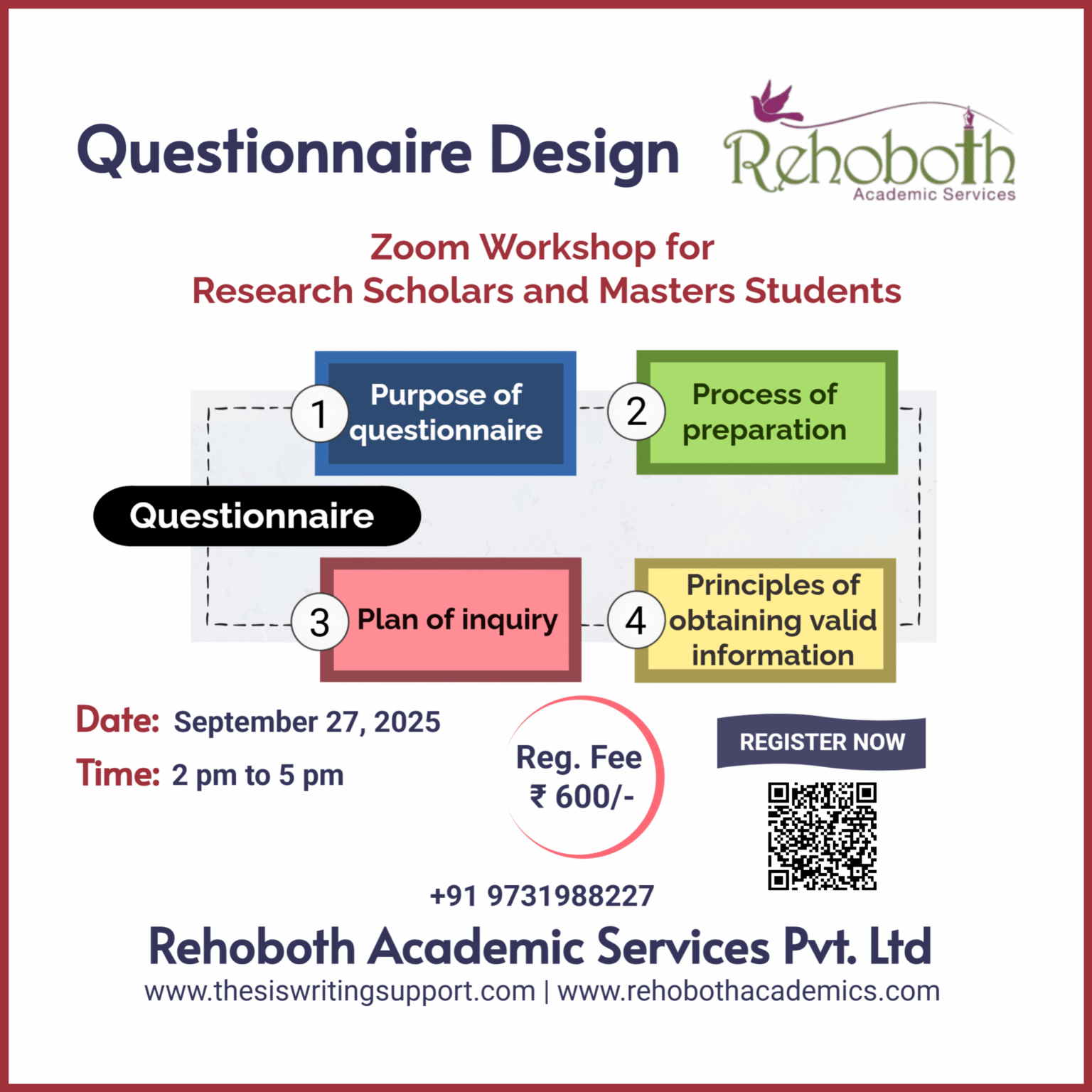 Questionnaire Design Workshop